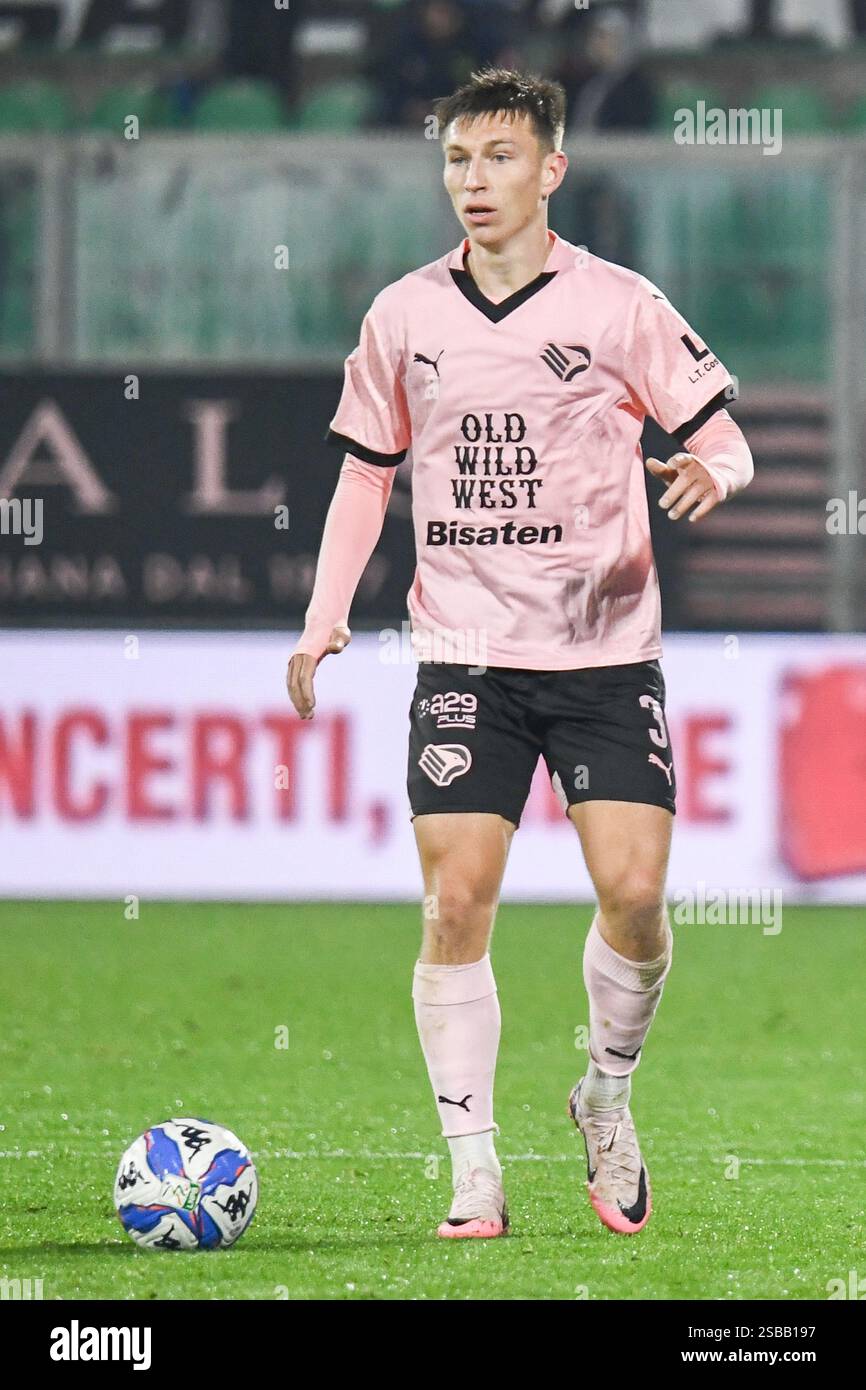 Palermo, Italy. 31st Jan, 2025. Kristoffer Lund Hansen (Palermo) during ...