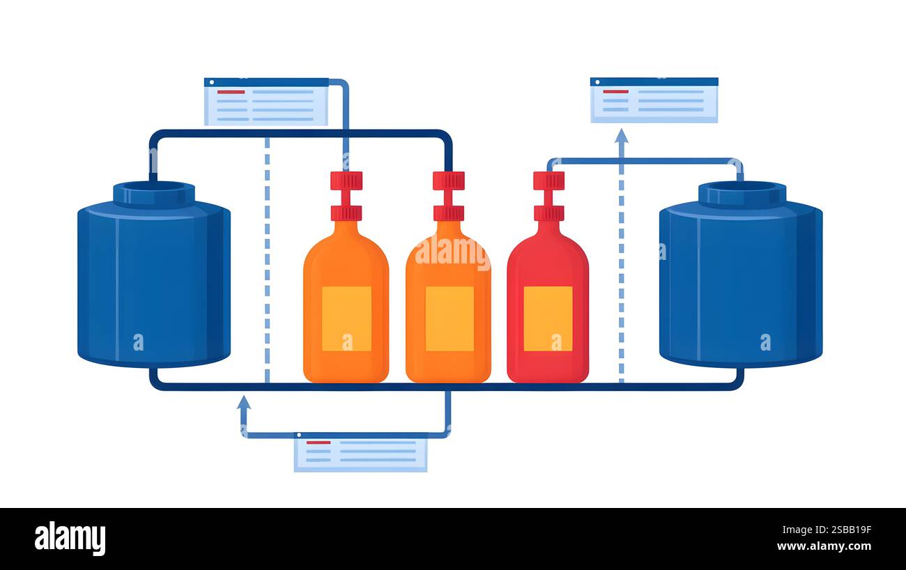 Detailed visual flowchart showcasing the process of identifying ...