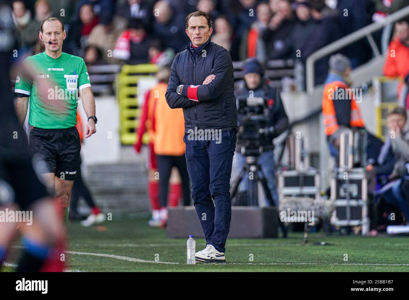 Antwerpen, Belgium. 02nd Feb, 2025. ANTWERPEN, BELGIUM - FEBRUARY 2: Coach Jonas de Roeck of ...