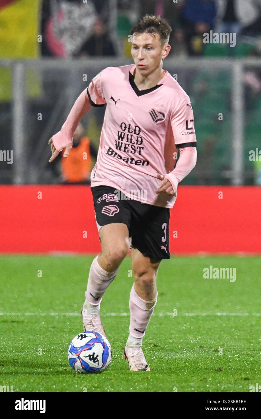Palermo, Italy. 31st Jan, 2025. Kristoffer Lund Hansen (Palermo) during ...