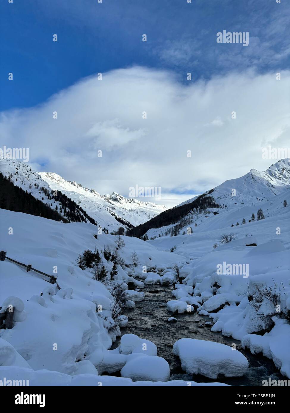Casere Aurina Valley Stock Photo - Alamy