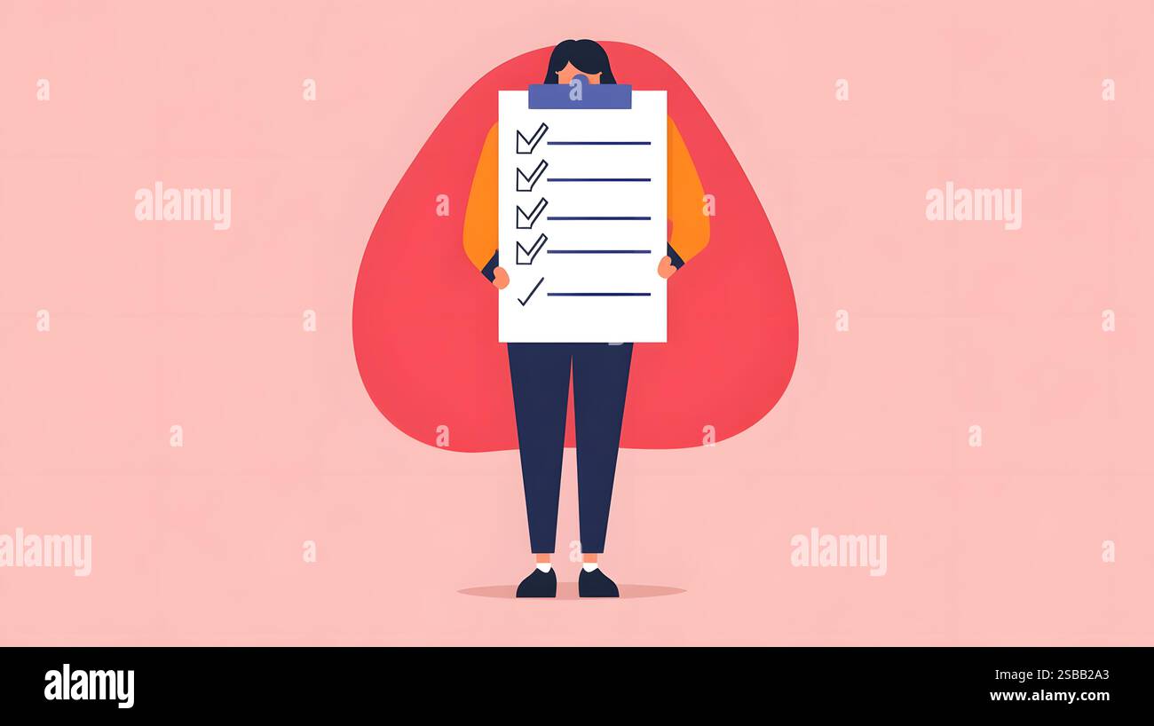 Field Worker Utilizing a Detailed Checklist to Ensure Stepwise ...