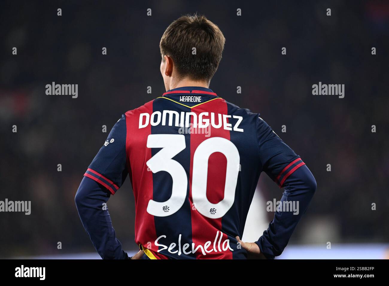 Bologna, Italy. 01st Feb, 2025. Benjamin Dominguez (Bologna Fc) #30 ...