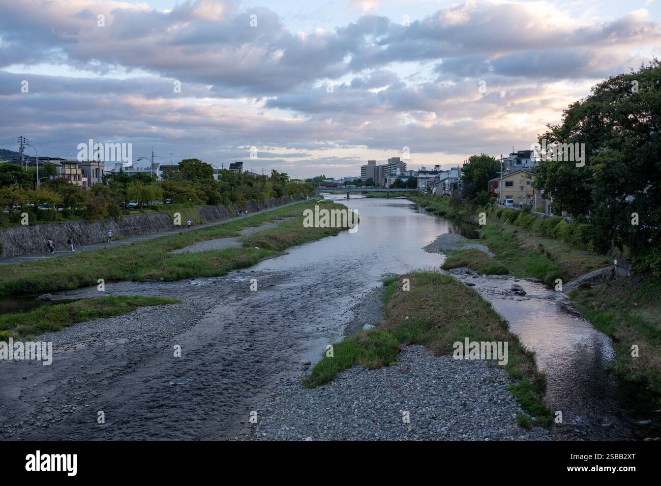 Kamo River Kyoto Japan Stock Photo - Alamy