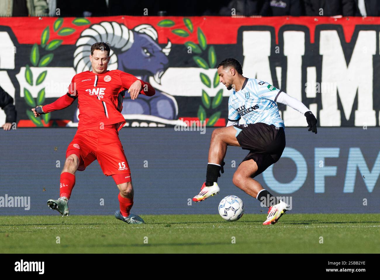 Almere, Netherlands. 02nd Feb, 2025. ALMERE, 02-02-2025, Yanmar Stadium ...