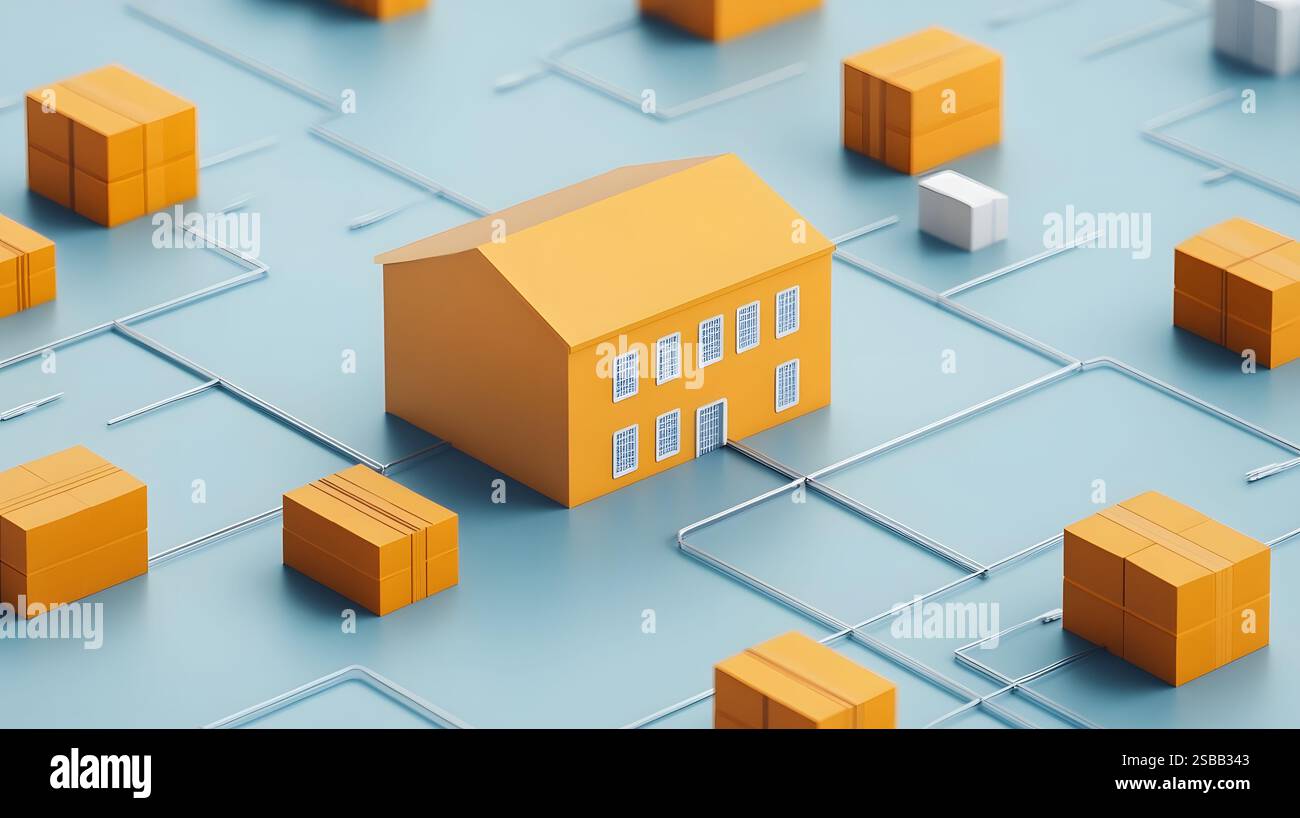 Detailed Diagram Showcasing Supply Chain Constraints and Actionable ...