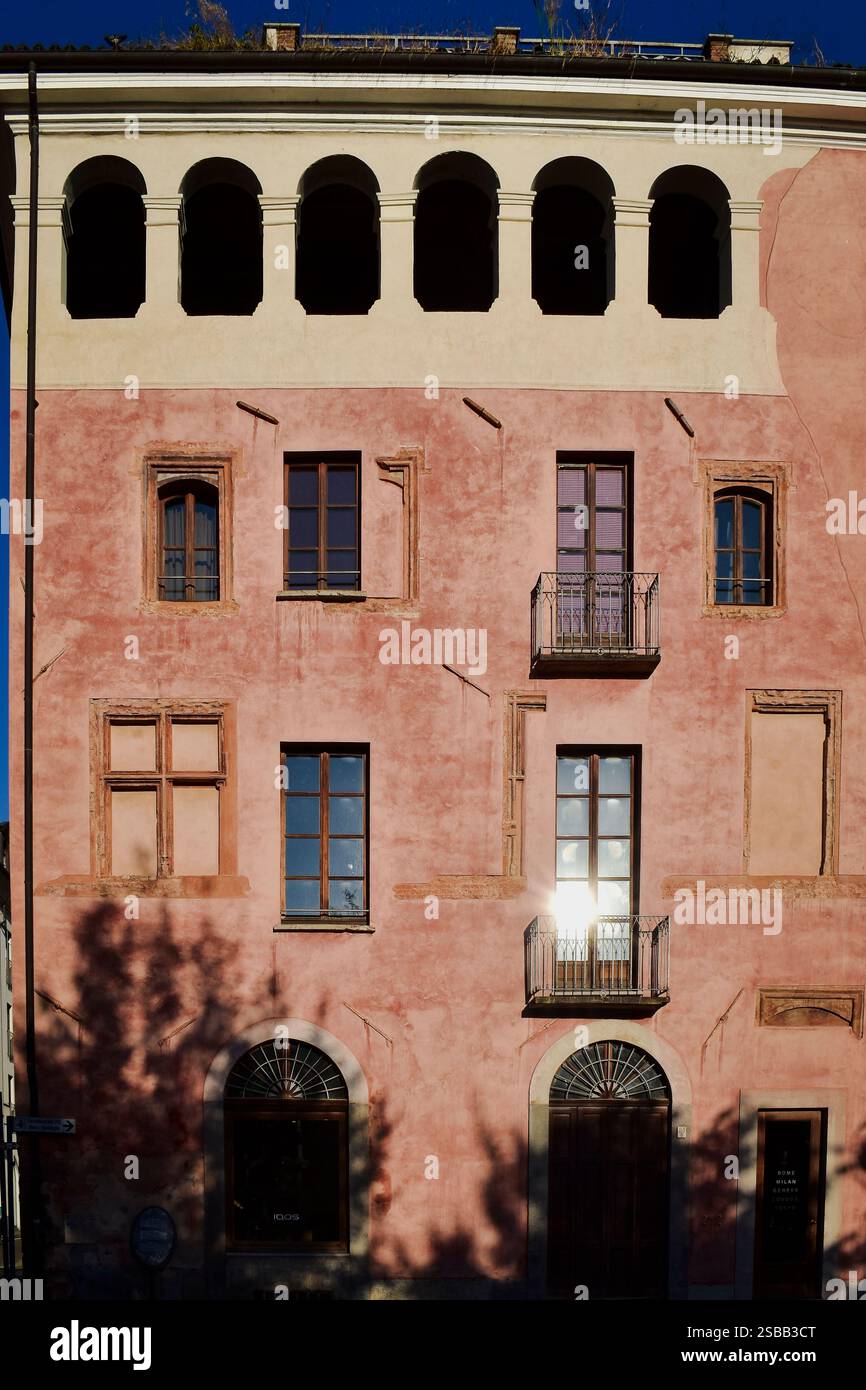 Turin, Italy. The House of Pingone, is actually the oldest house in the ...