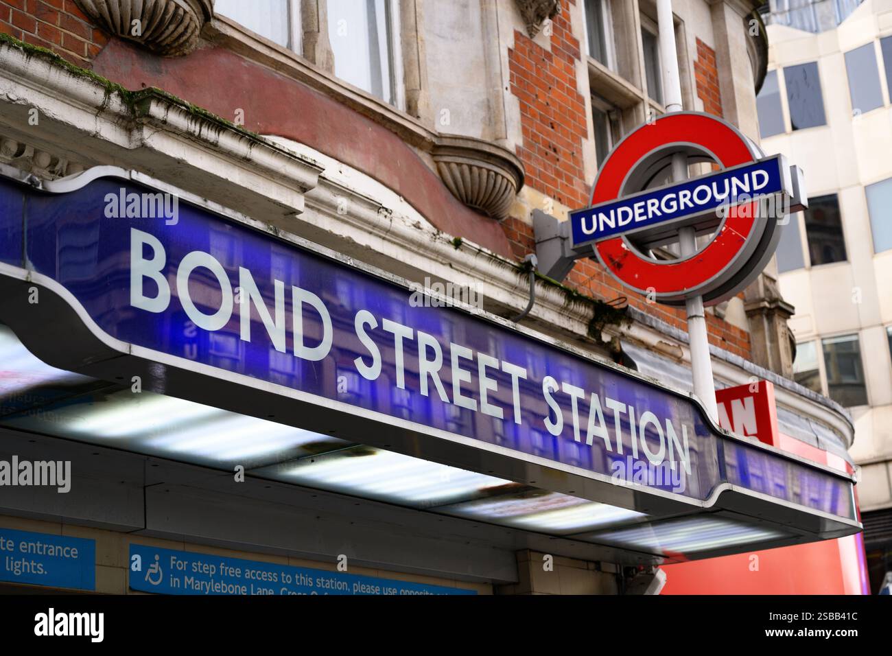 Bond Street Tube is an interchange station in Mayfair, in the West End ...