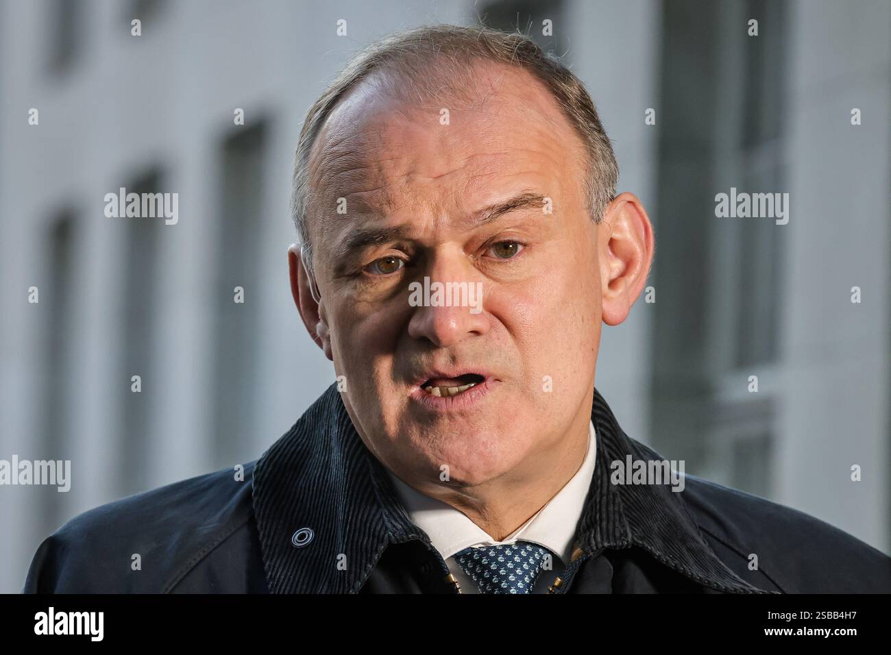 London, UK. 02nd Feb, 2025. Sir Ed Davey, Leader of the Liberal ...