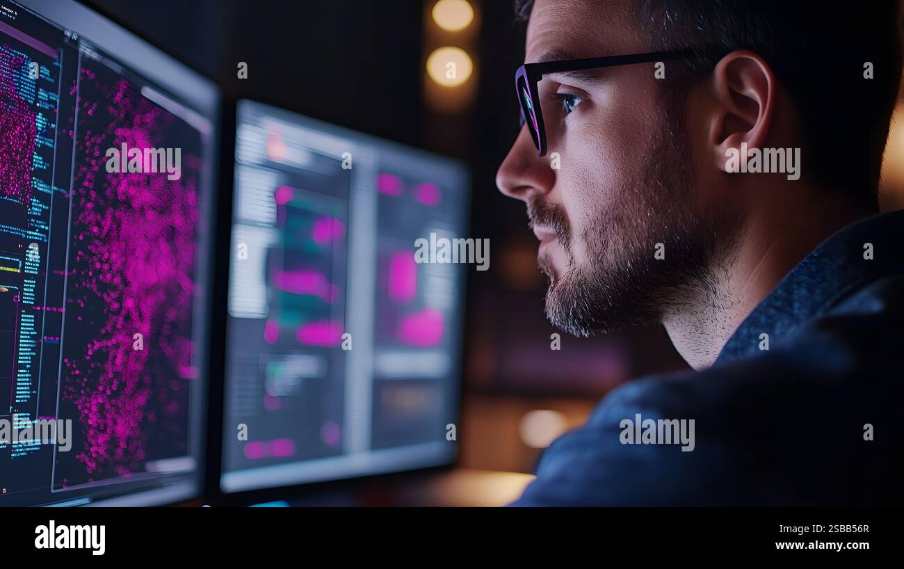 Detailed visualization of eye-tracking data represented as gaze trails ...