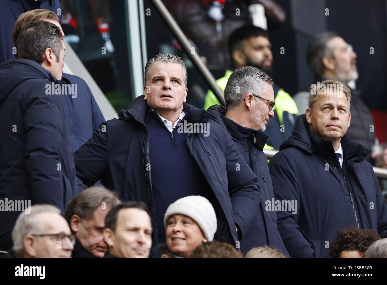 AMSTERDAM - (l-r) Feyenoord general manager Dennis te Kloese,Feyenoord ...