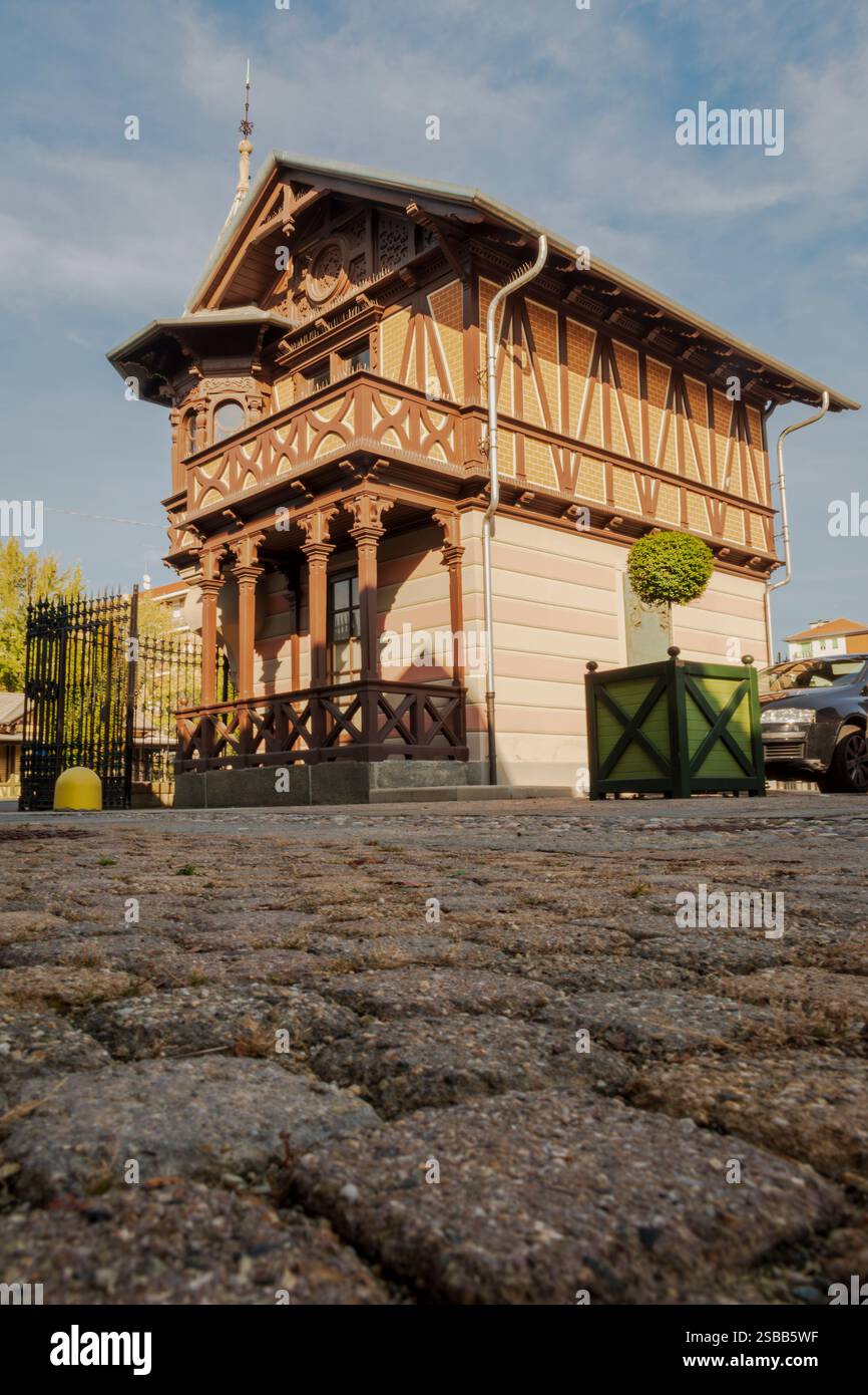 The Leumann Village, nearby the city of Torino, is an intact example of ...