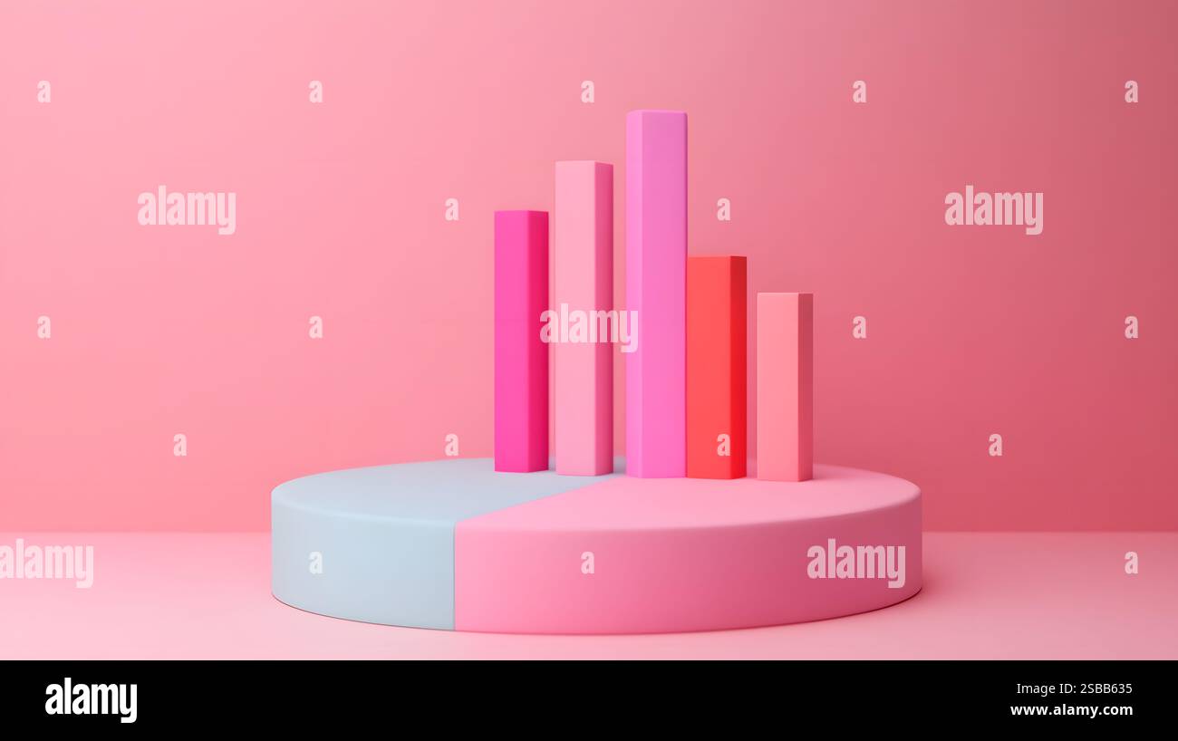 Dividend-Focused Analysis with Data Visualization in Clean Digital 3D ...