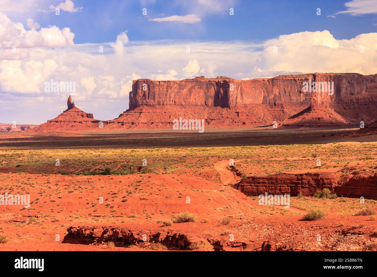 Monument Valley is considered one of the natural wonders of the world ...