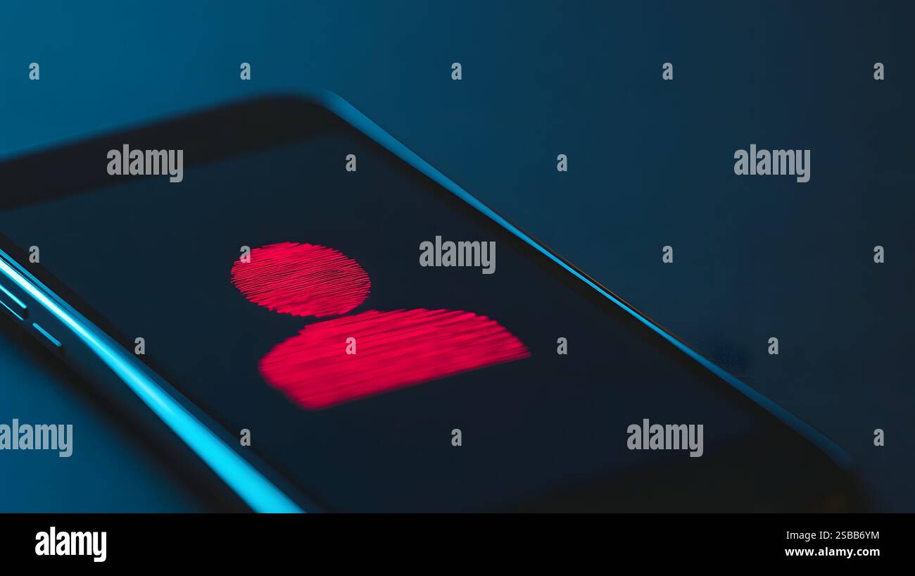 Mobile Device Displaying an Employee Assistance Hotline Interface ...