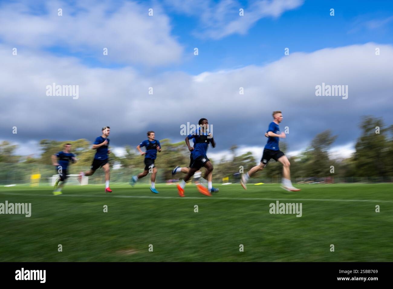 Alvor, Portugal. 02nd Feb, 2025. 250202 David Kruse, Alfons Borén ...