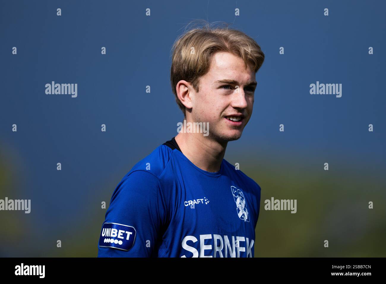 Alvor, Portugal. 02nd Feb, 2025. 250202 Noah Tolf under en ...