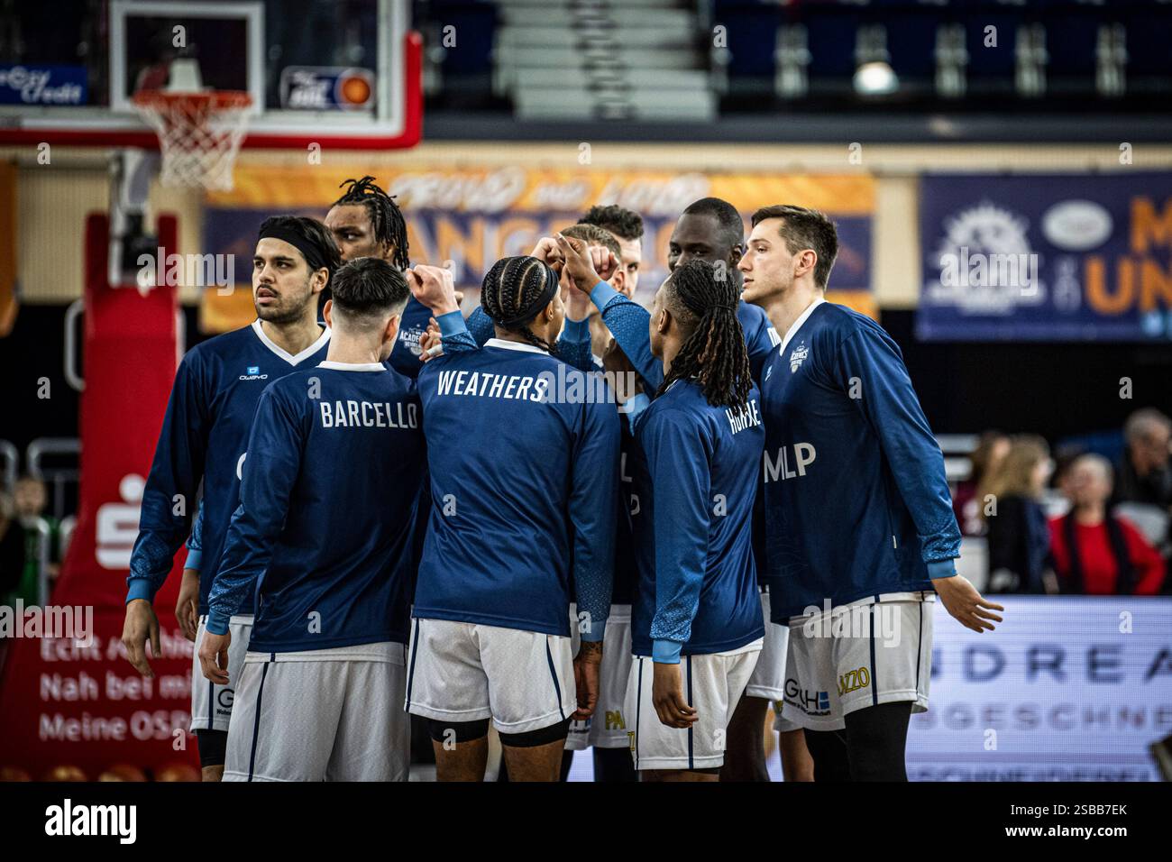 Rostock, Deutschland 02. Februar 2025: 1.BBL - 2024/2025 - Rostock ...