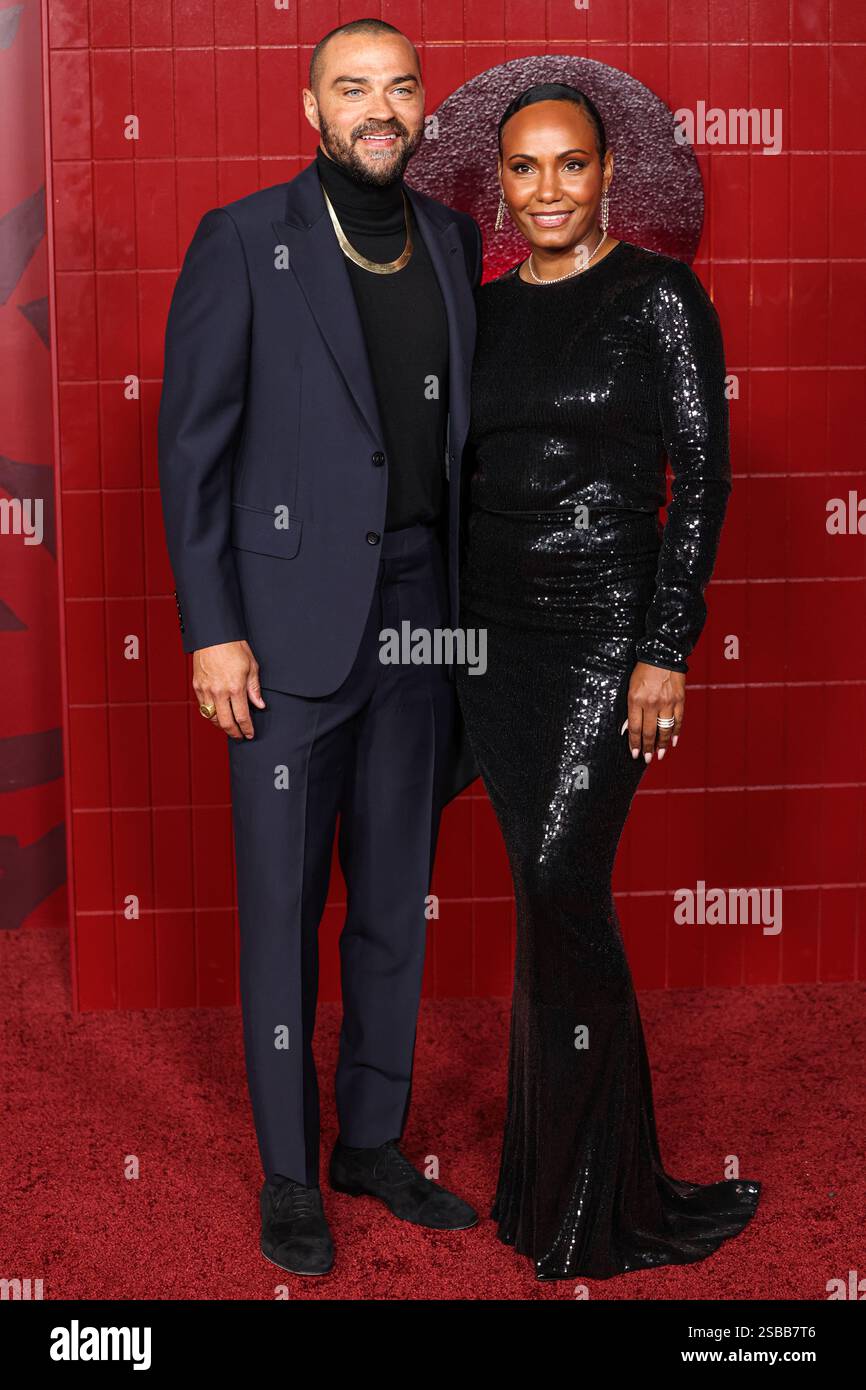 HOLLYWOOD, LOS ANGELES, CALIFORNIA, USA - FEBRUARY 01: Jesse Williams ...