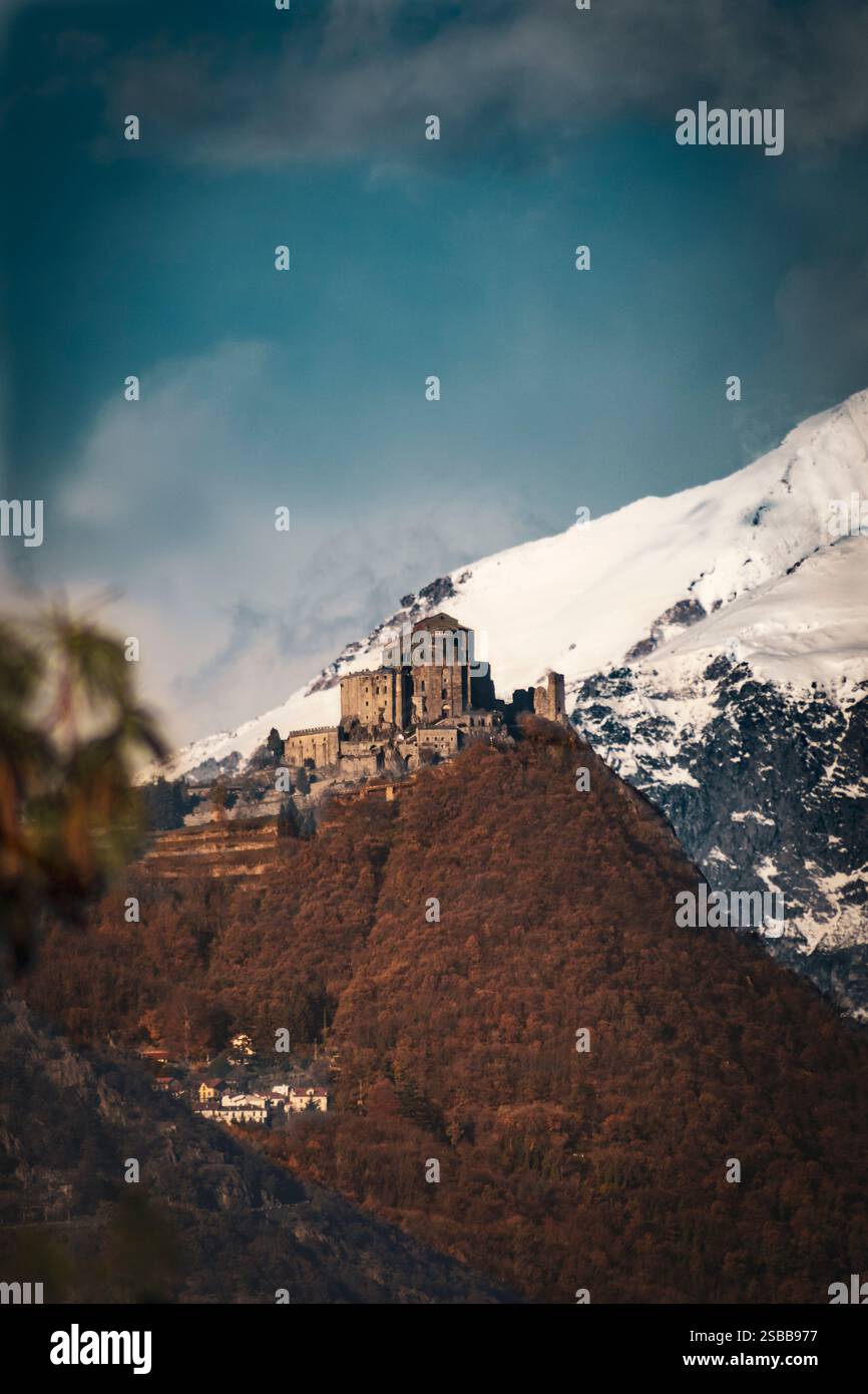 The Sacra of Saint Michel is a medieval Monastery symbol of the ...