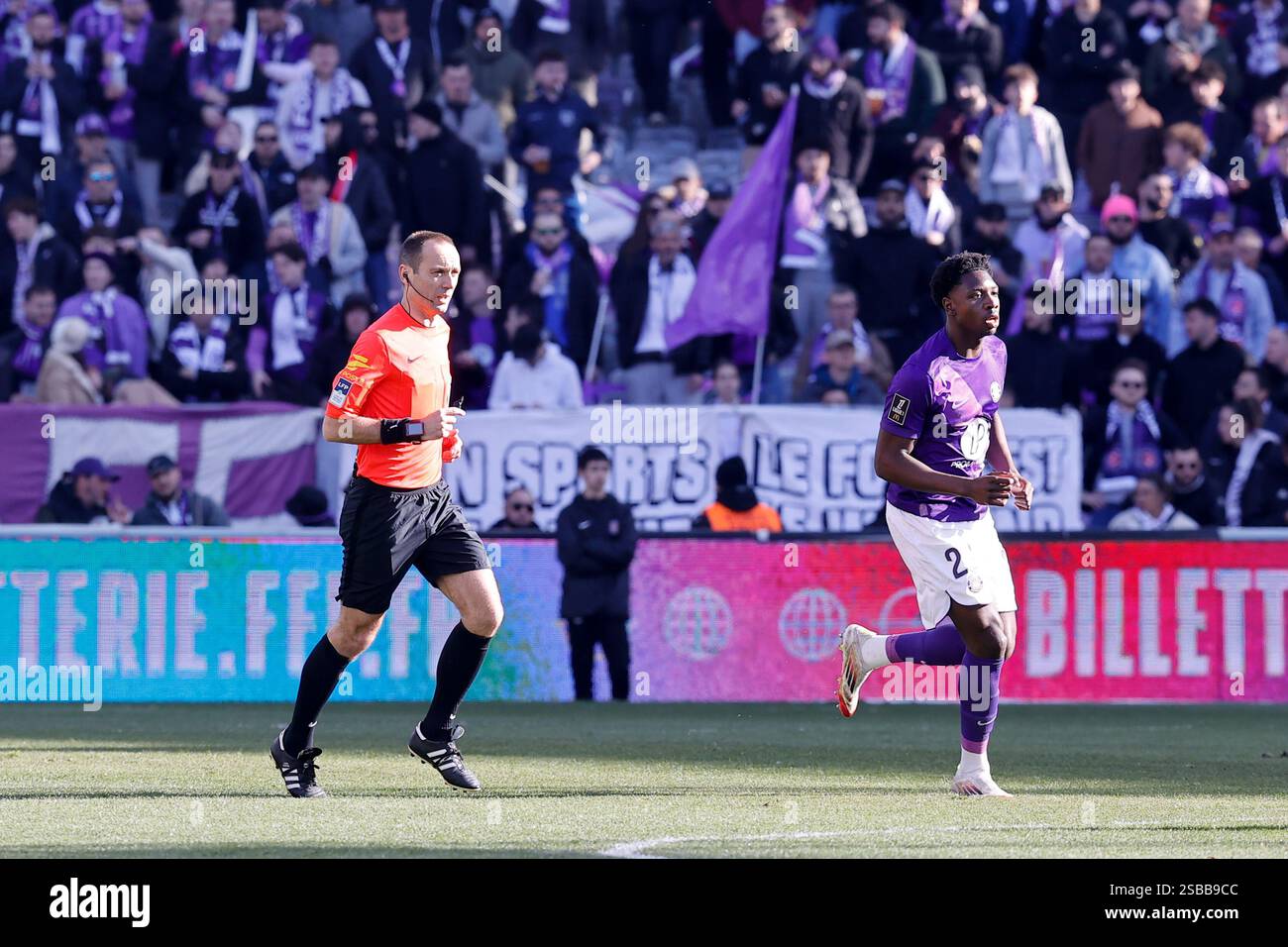 France. 01st Feb, 2025. Toulouse, France. 2nd Feb, 2025. Thomas LEONARD ...