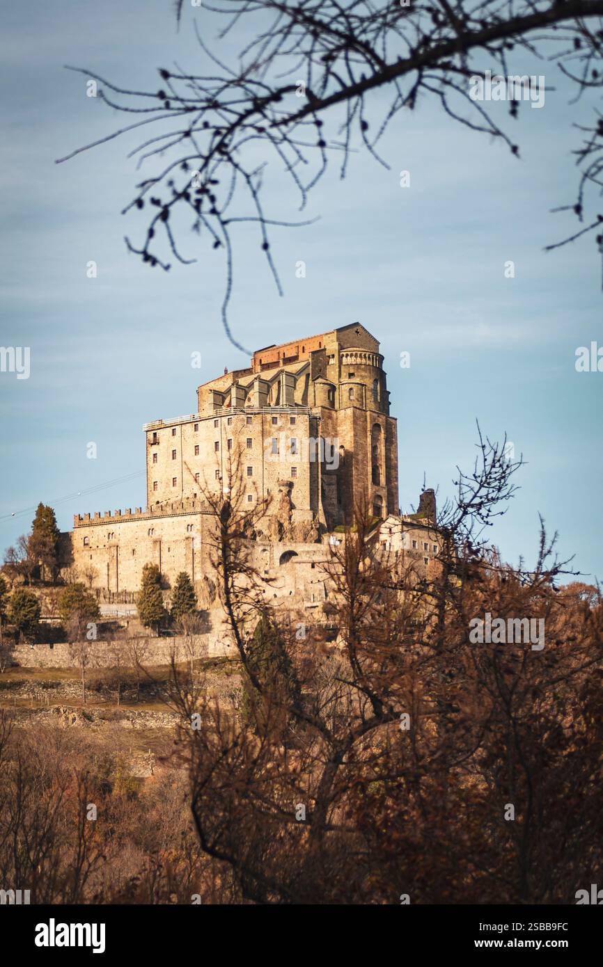 The Sacra of Saint Michel is a medieval Monastery symbol of the ...