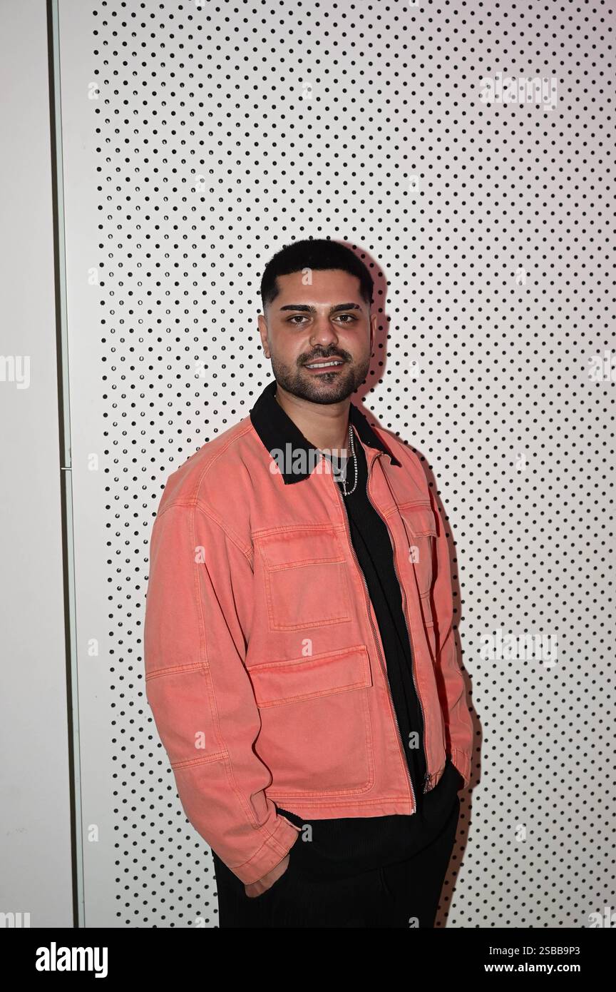 Adrian Alian beim Mates Date Influencer Event auf der Berlin Fashion ...