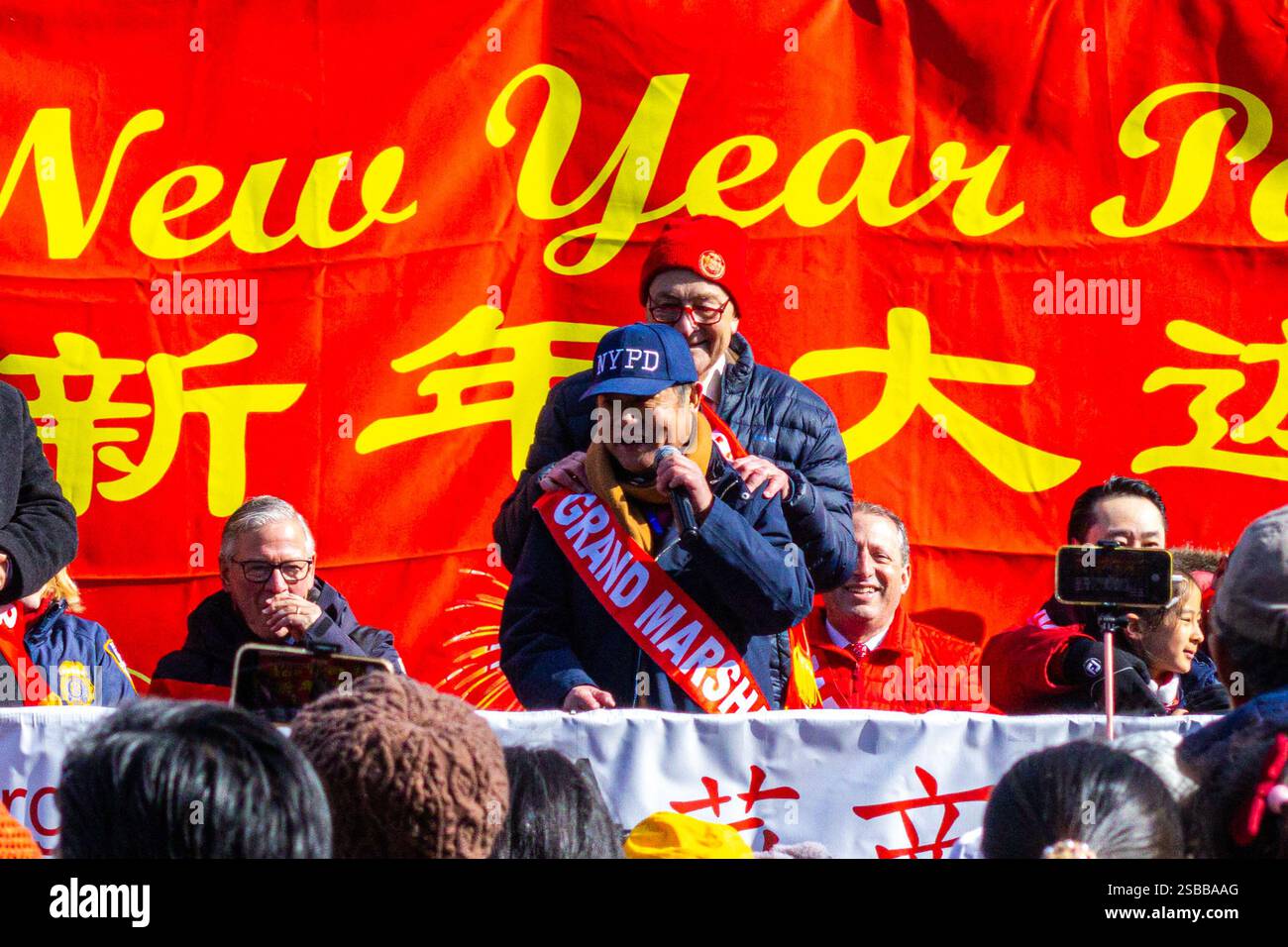 New York City, USA. 1st February, 2025. Peter Tu of the Flushing ...