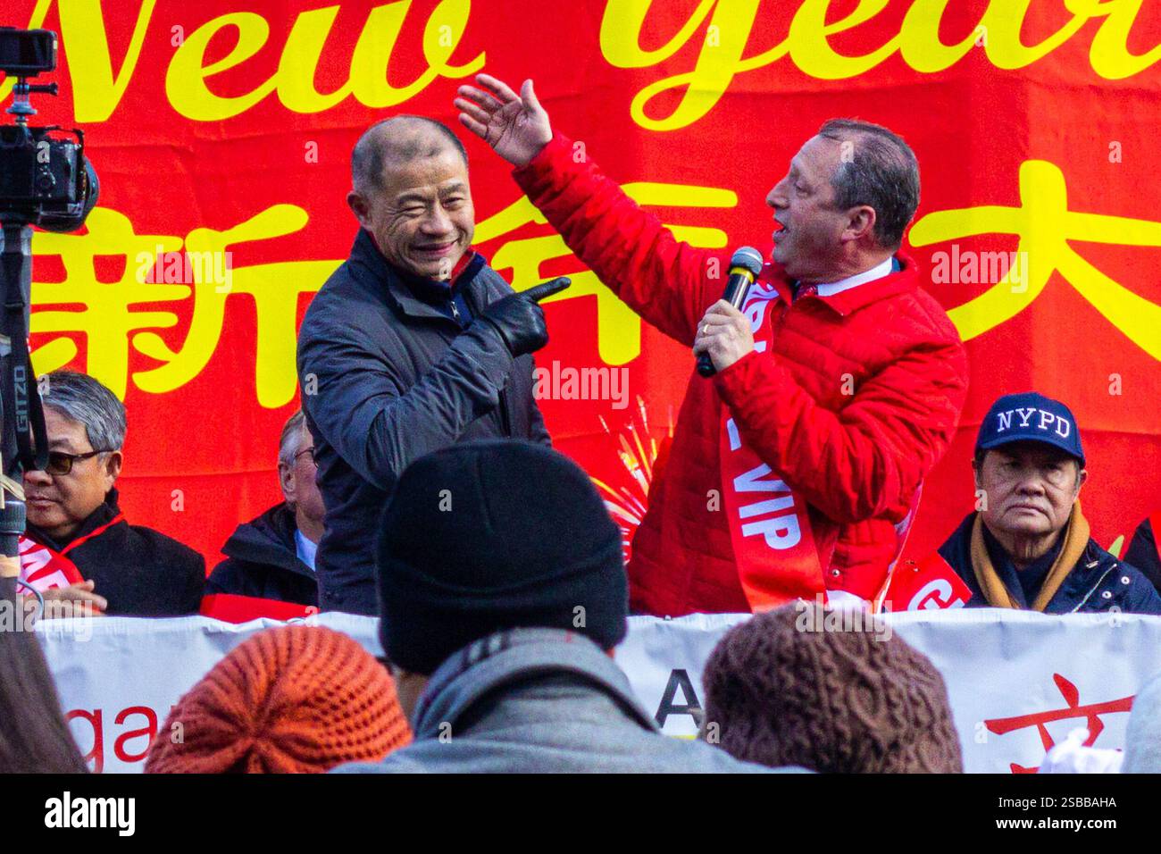 New York City, USA. 1st February, 2025. New York State Senator John Liu ...