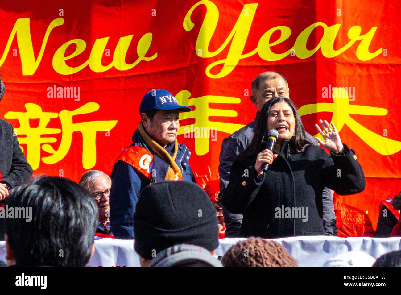 New York City, USA. 1st February, 2025. New York State Senator Jessica ...