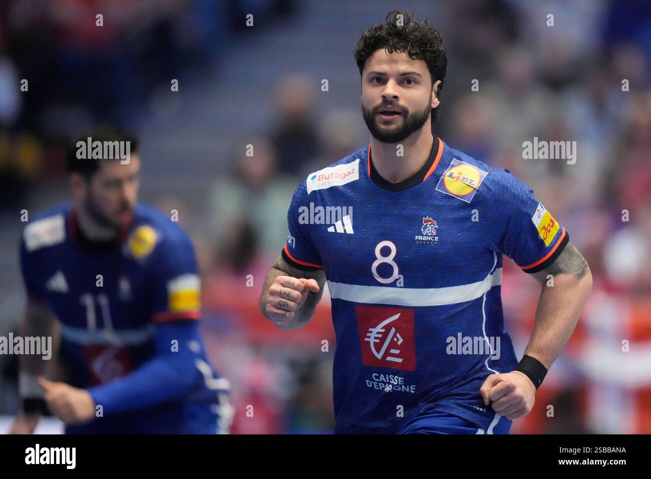 France's Elohim Prandi reacts during the bronze medal match between ...
