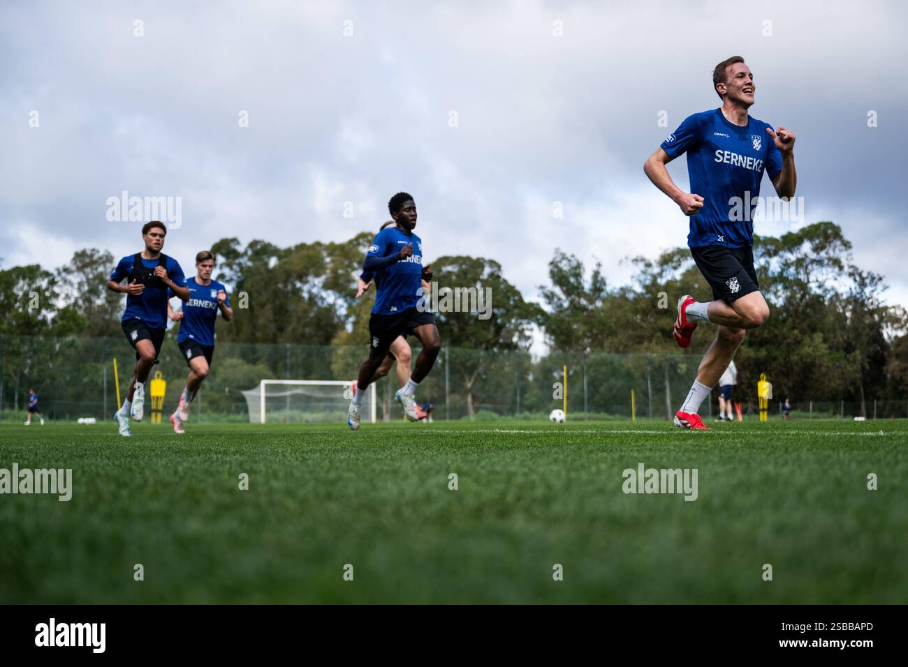 Alvor, Portugal. 02nd Feb, 2025. 250202 Adam Carlén under en ...
