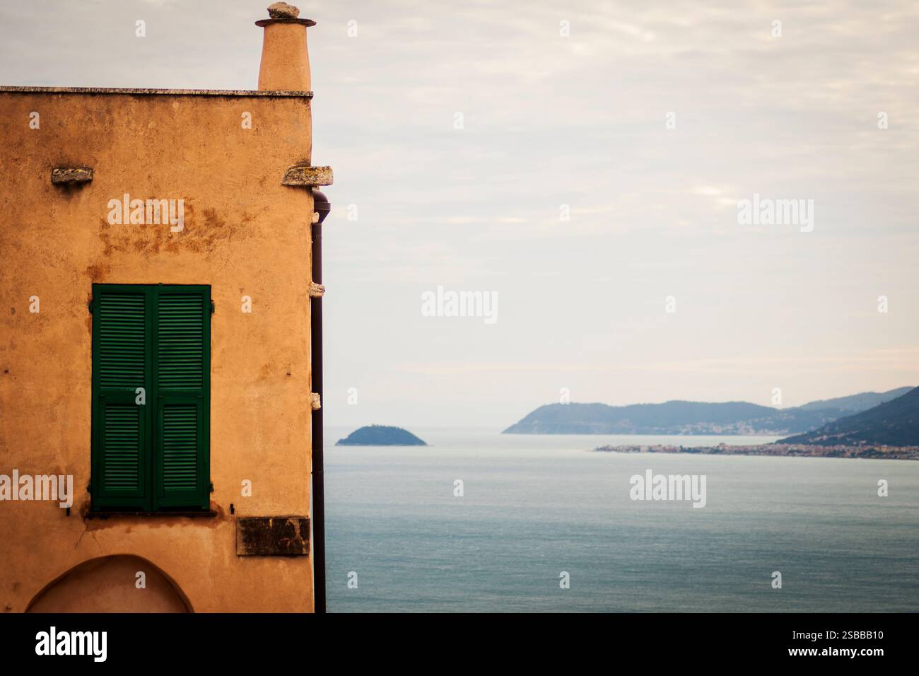 The medieval village of Borgio Verezzi, in Liguria, Italy Stock Photo ...