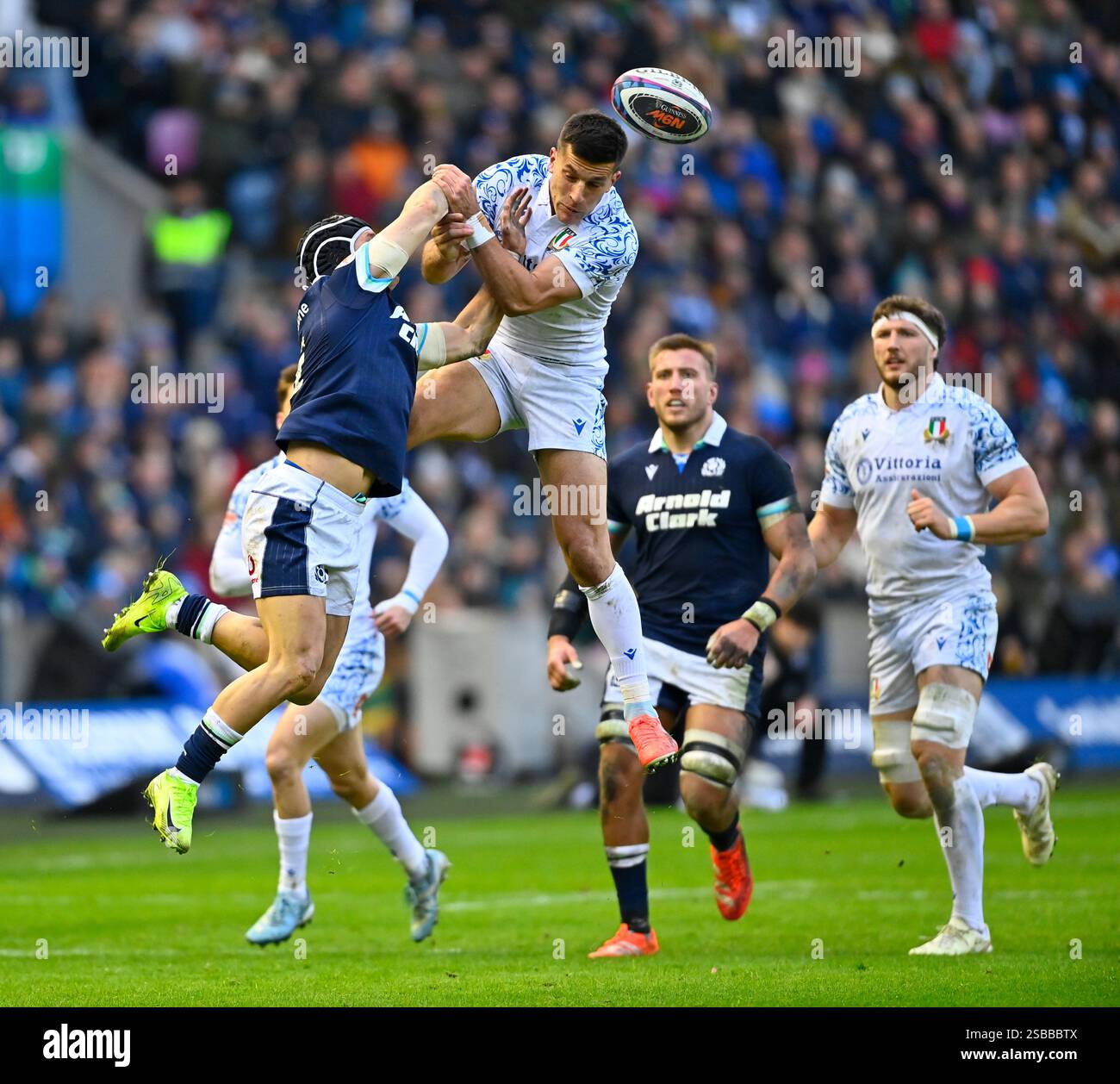 Scotland v Italy - Guinness Six Nations 2025 EDINBURGH, SCOTLAND ...