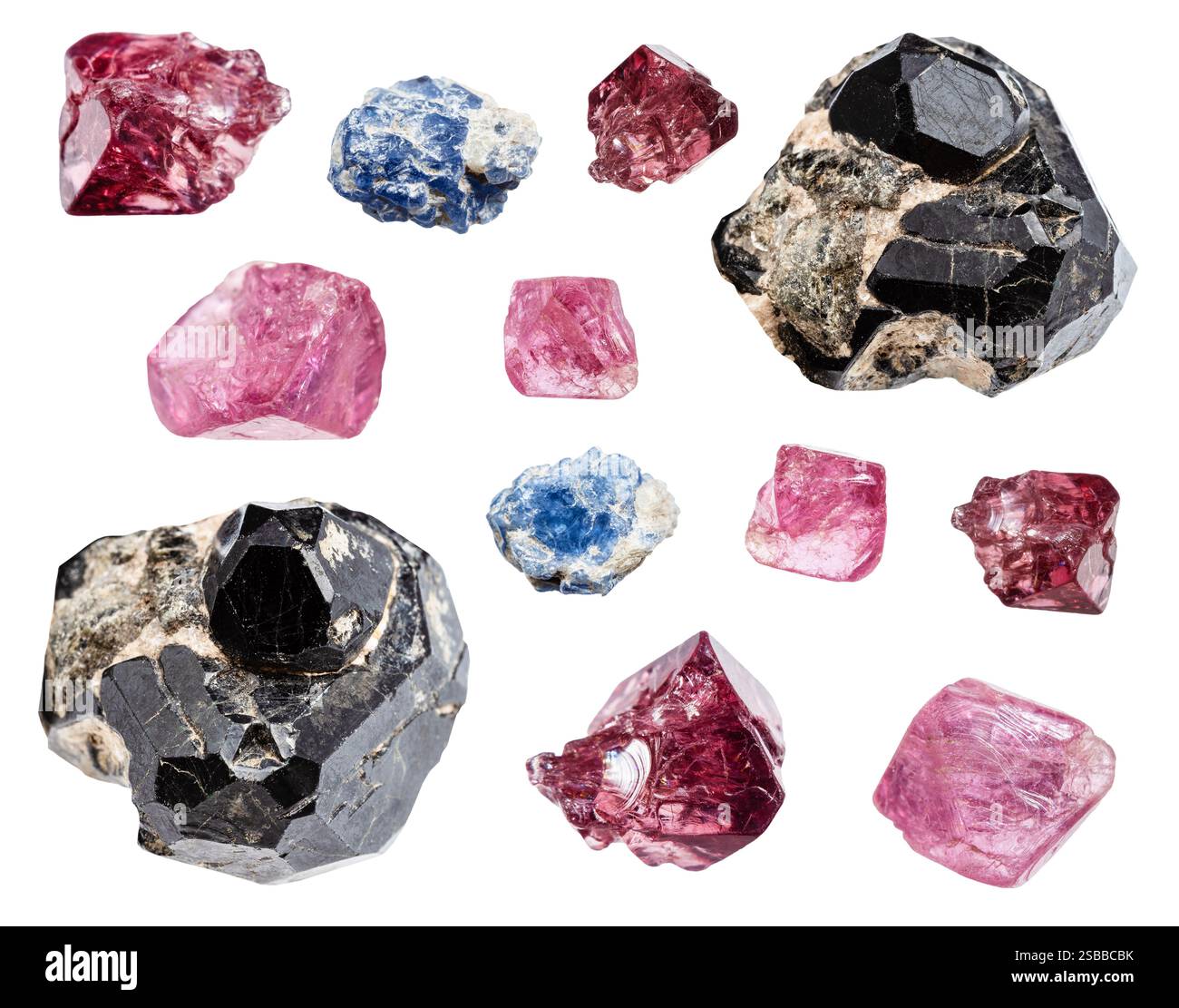 Spinel minerals Cut Out Stock Images & Pictures - Alamy