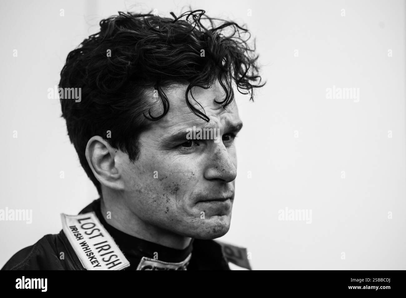 Jockey Danny Mullins during day two of the Dublin Racing Festival 2025 ...