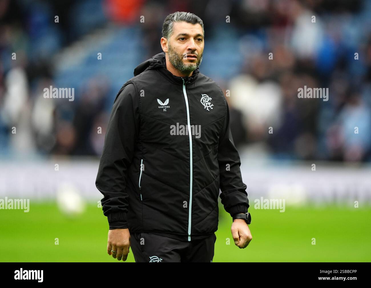 Rangers assistant manager Issame Charai during the William Hill ...
