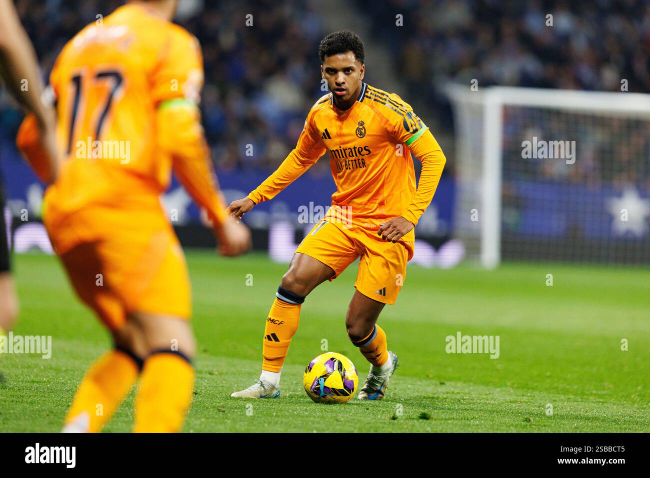 Rodrygo Goes (Real Madrid FC) seen in action during the LaLiga EASPORTS ...