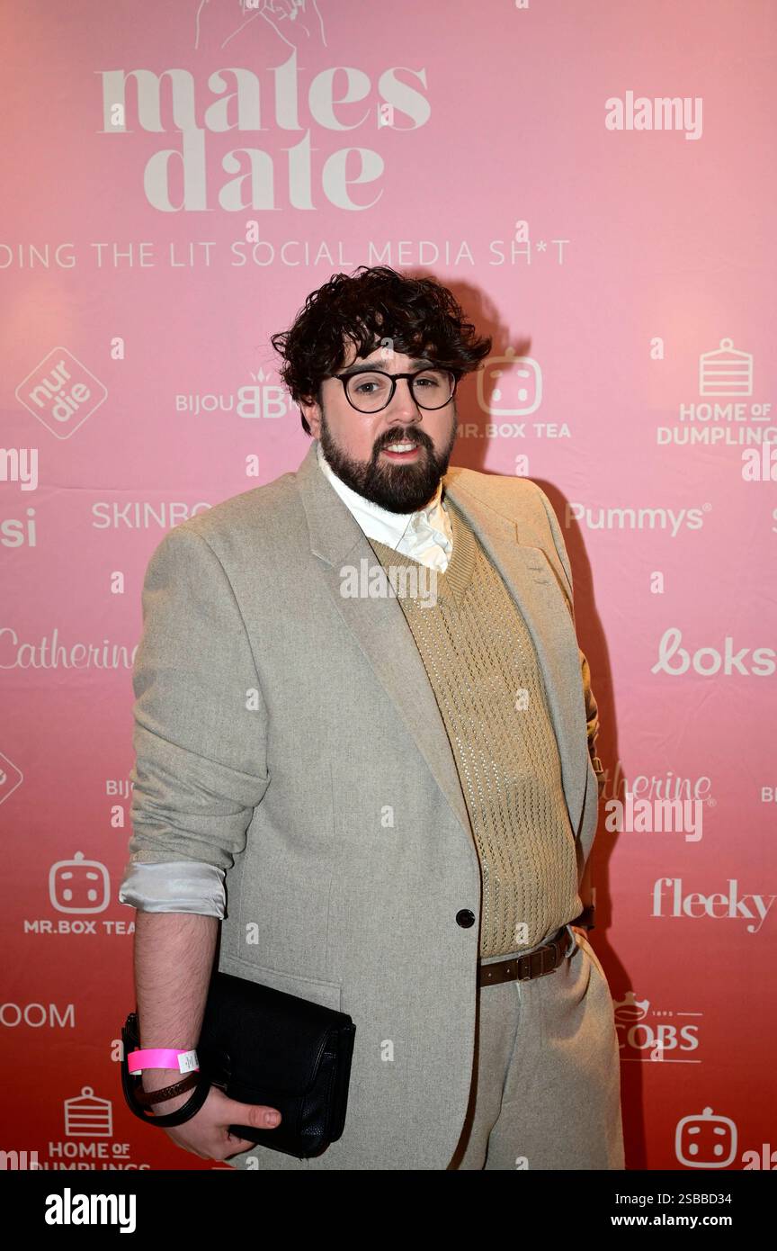 Steven Preisner beim Mates Date Influencer Event auf der Berlin Fashion ...