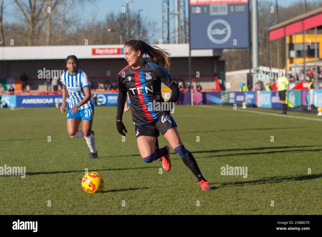 Crawley, UK. 02nd Feb, 2025. Crawley, England, February 2nd 2025 Mille ...