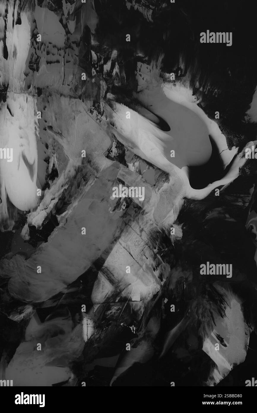 Abstract art on an acrylic support Stock Photo - Alamy