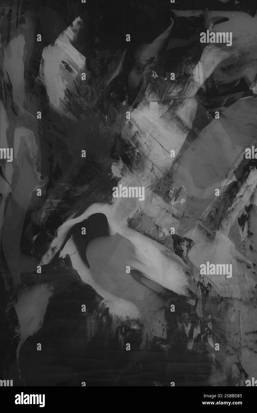 Abstract art on an acrylic support Stock Photo - Alamy