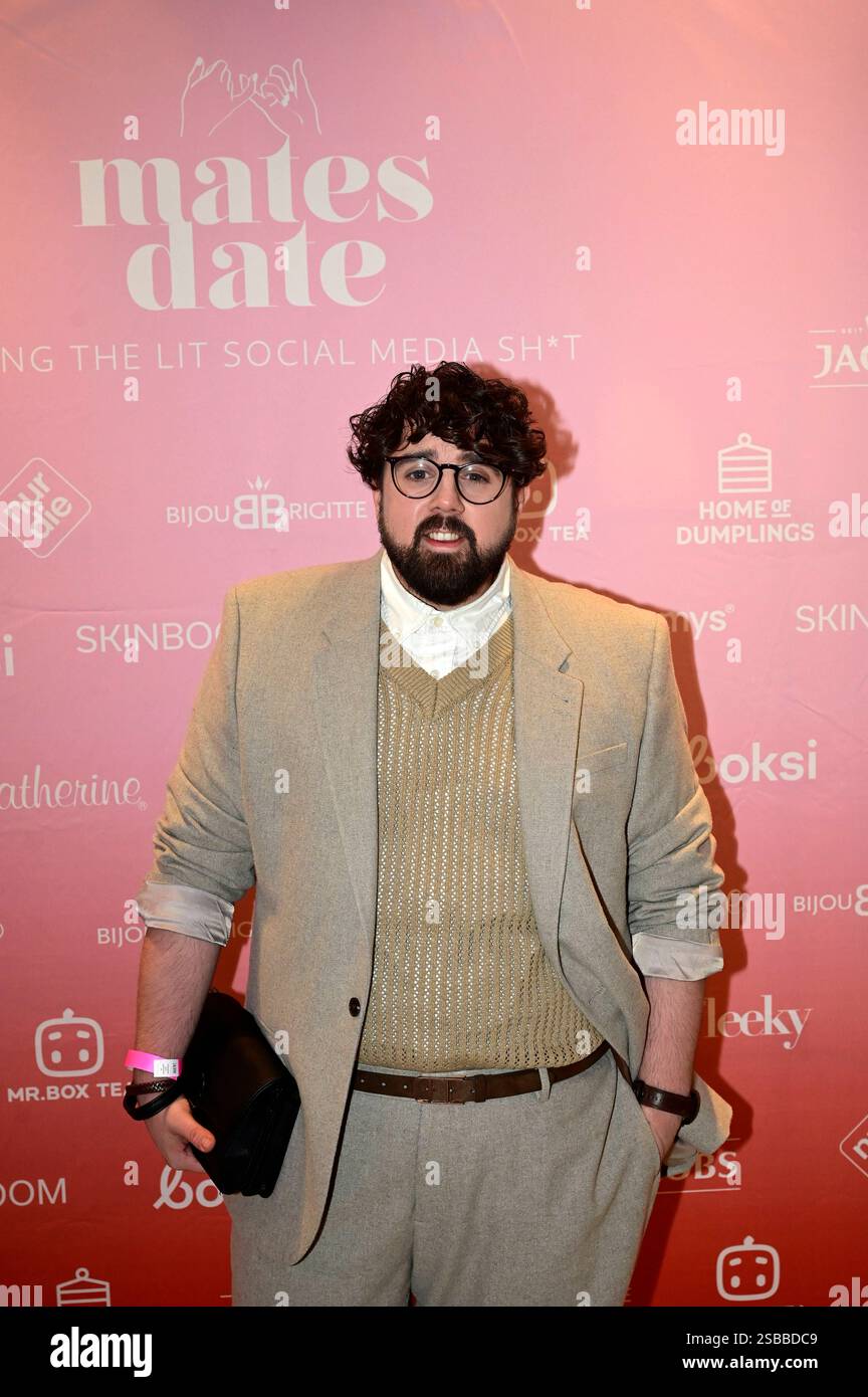 Steven Preisner beim Mates Date Influencer Event auf der Berlin Fashion ...
