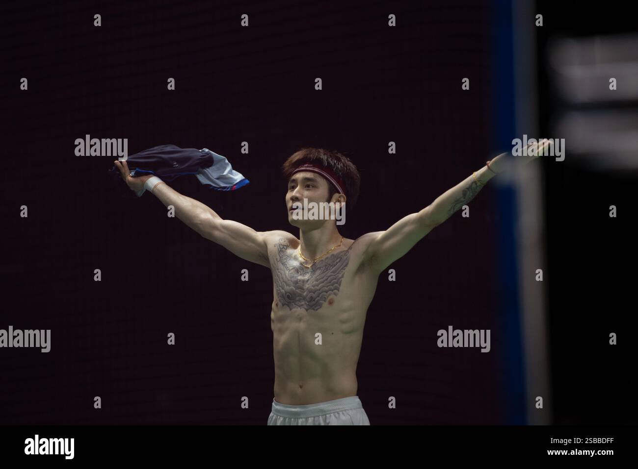 Bangkok, Thailand. 02nd Feb, 2025. Jia Heng Jason TEH, badminton ...