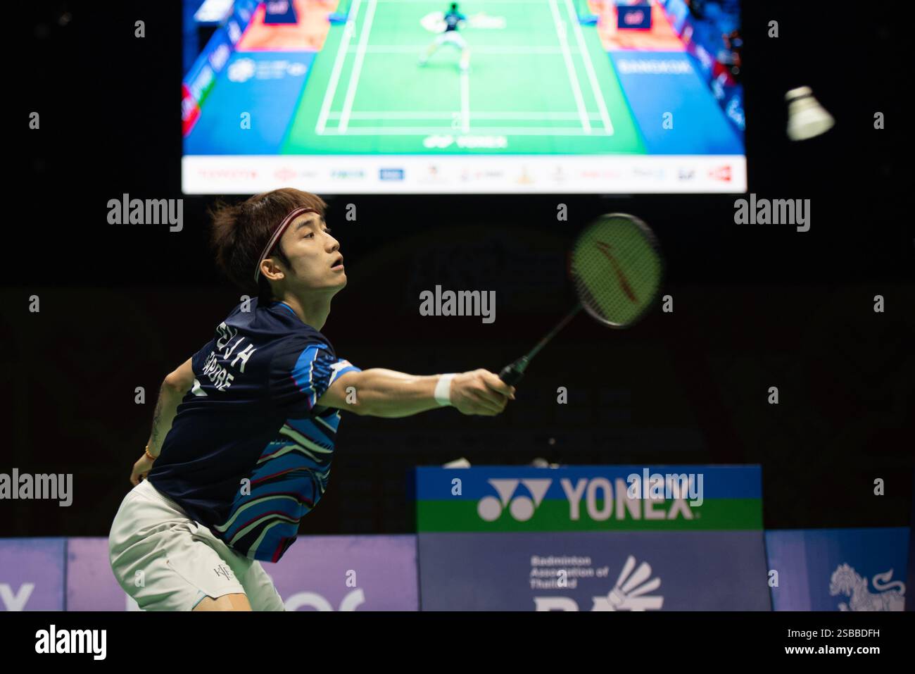 Bangkok, Thailand. 02nd Feb, 2025. Jia Heng Jason TEH, badminton ...