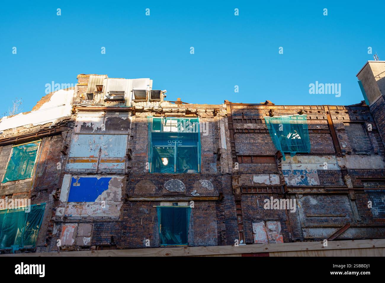 Glasgow Scotland: 8th Jan 2025: ABC Glasgow Academy fire damage ...