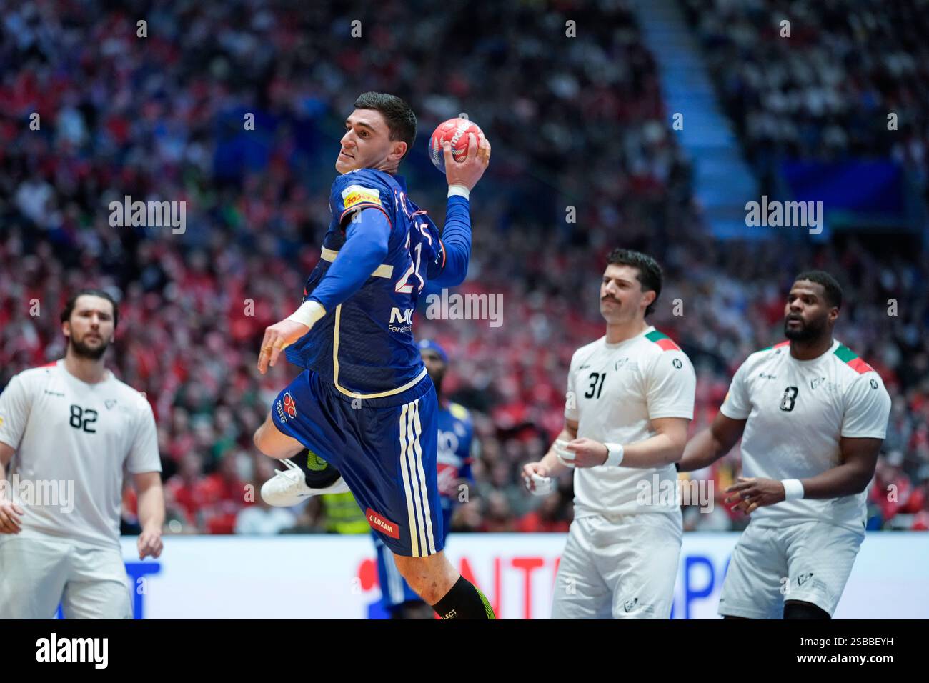 France's Ludovic Fabregas shoots during the bronze medal match between ...