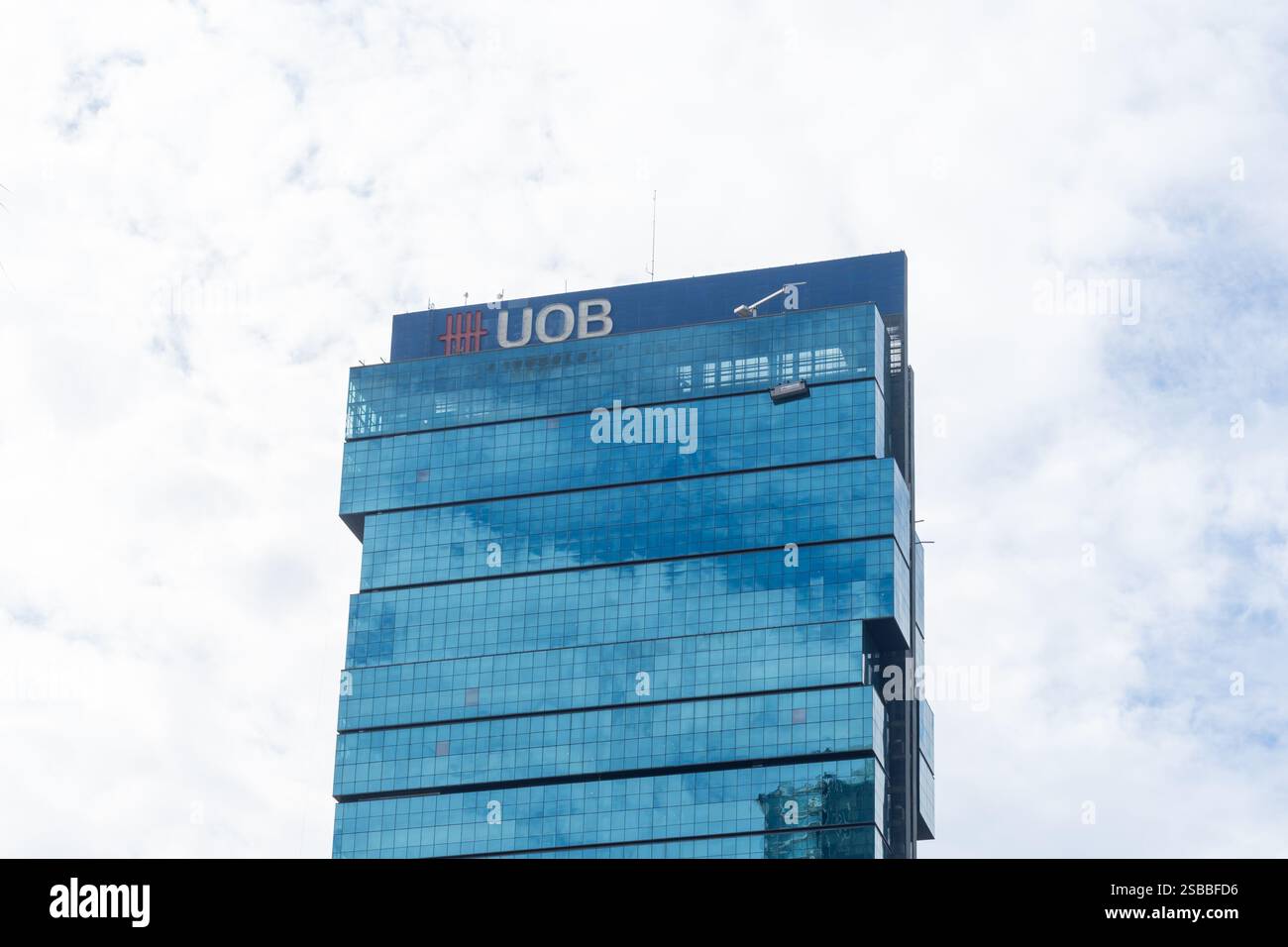 Jakarta, Indonesia - January 23, 2025: UOB Plaza - The Skyscraper Center in Jakarta, Indonesia ...