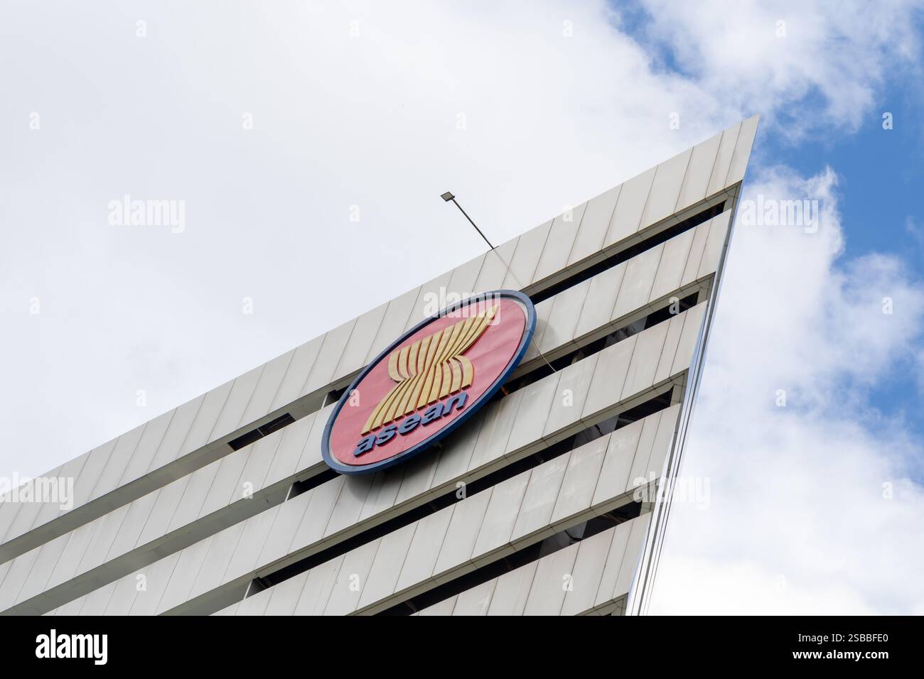 Jakarta, Indonesia - January 23, 2025: ASEAN (Association of Southeast ...
