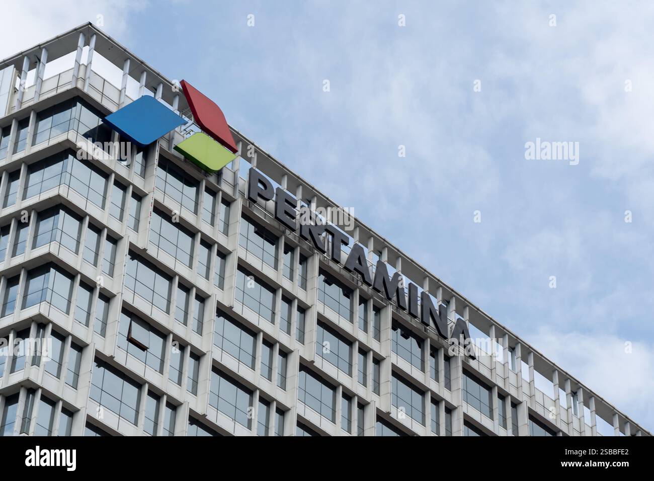 Pertamina office building in Jakarta, Indonesia Stock Photo - Alamy